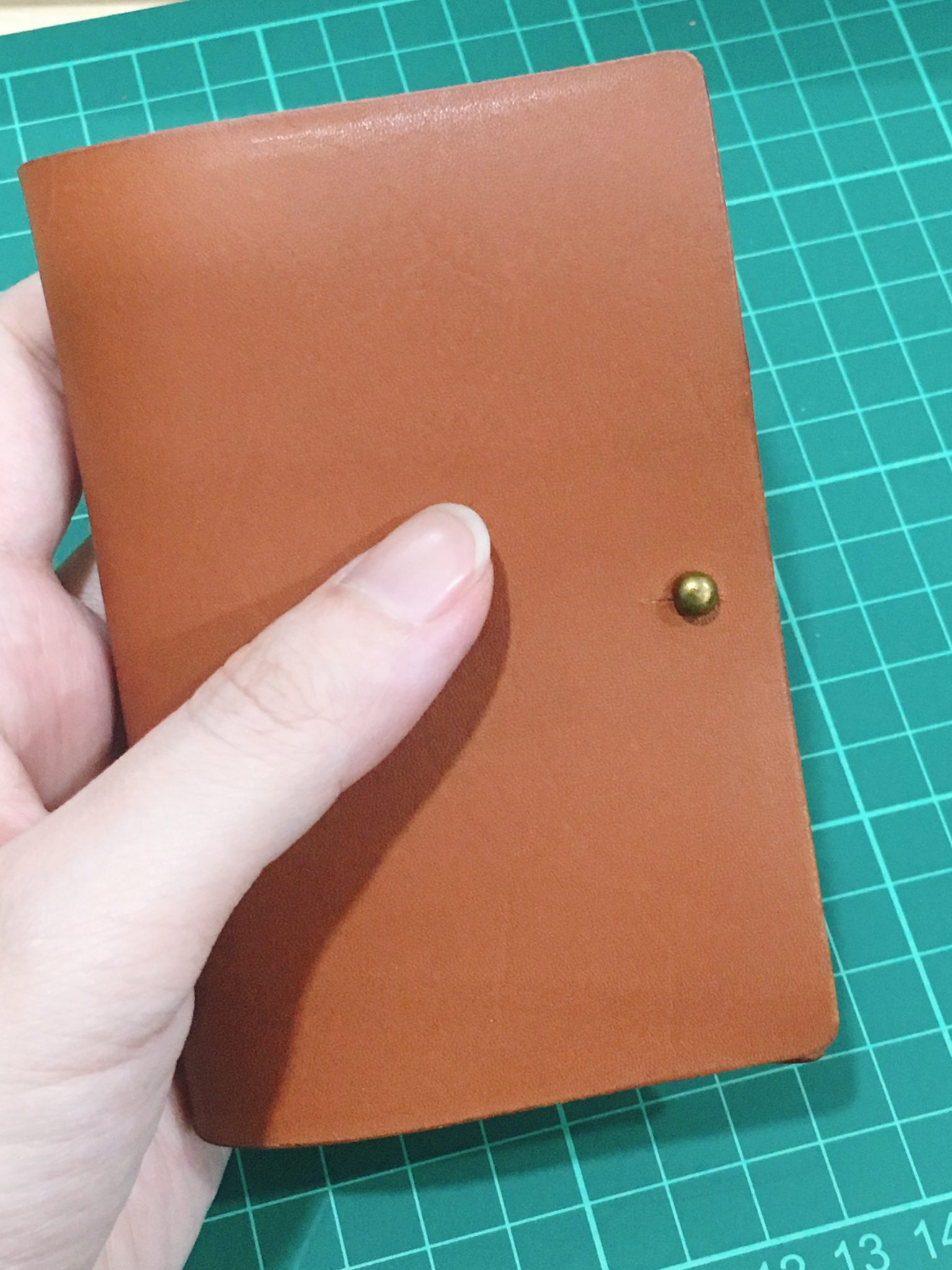 Updated leather key & access card holder | my dainty dreams